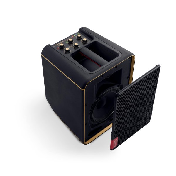 Coast Music Online - Portable 4-Channel Smart Amp & PA System, Black - P...